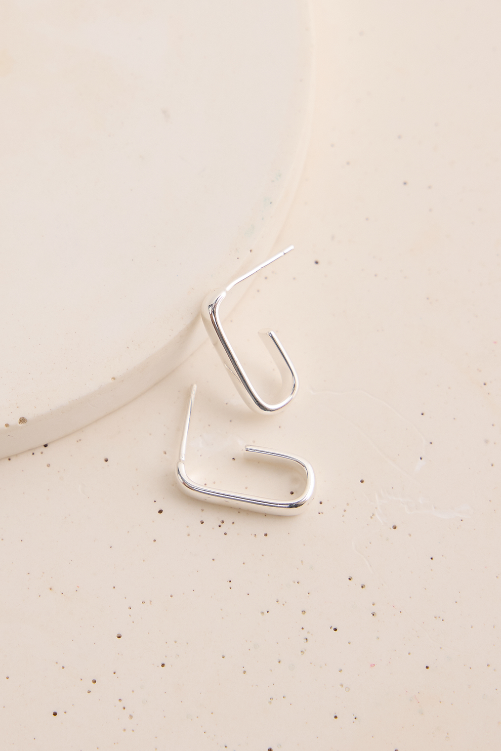 Abagail Stud Earrings Silver – thurston and lovey